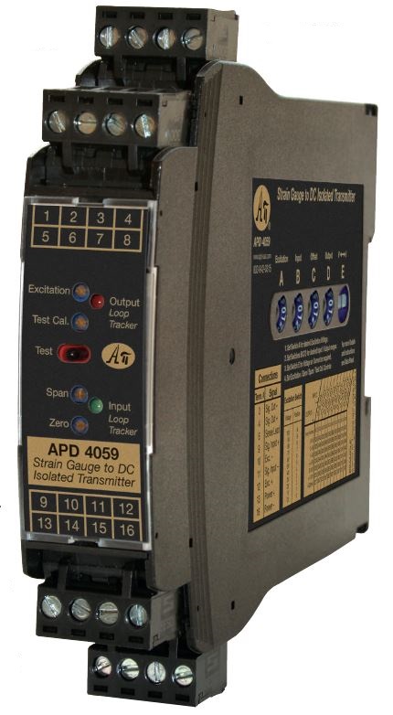 APD 4059 - Strain Gauge Bridge/Load Cell to DC Transmitter - Field ...