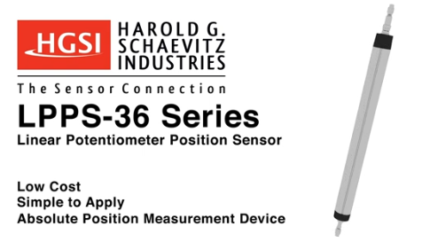 Overview of LPPS-36 Series Linear Potentiometer Position Sensor | Harold G Schaevitz Industries ...