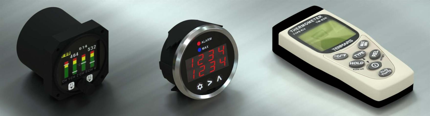 Multi Channel Thermocouple Displays | Harold G Schaevitz Industries LLC